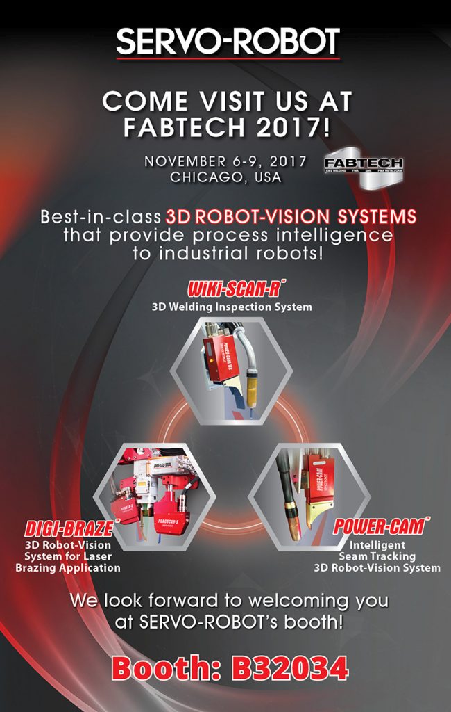 FABTECH 2017 | SERVO-ROBOT Inc