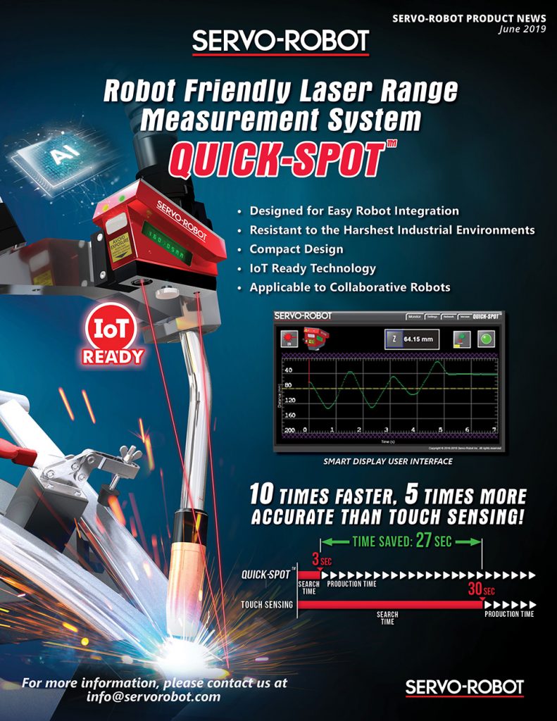 Introducing QUICK-SPOT | SERVO-ROBOT Inc