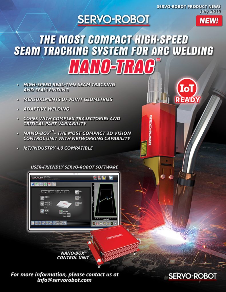 Introducing NANO-TRAC™ | SERVO-ROBOT Inc