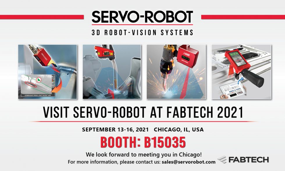 FABTECH 2021 | SERVO-ROBOT Inc